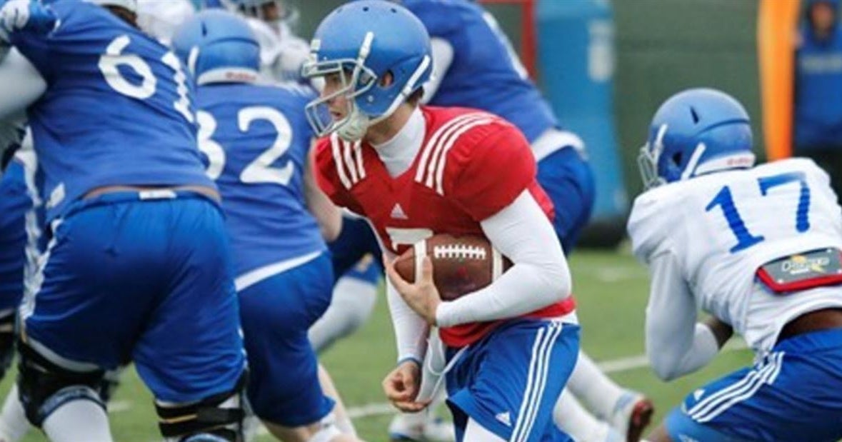 Resetting the KU quarterback competition headed into Fall camp