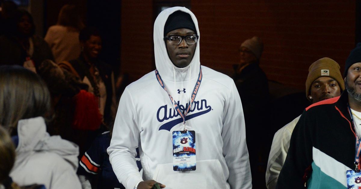 5-star edge Anthony 'Tank' Jones still high on Auburn after 'best' visit