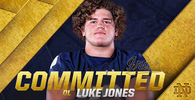 Reaction: OL Luke Jones announces commitment to Notre Dame