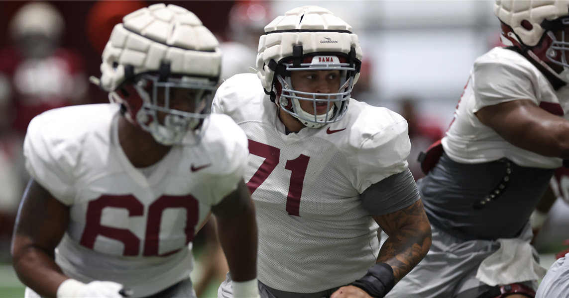 Darrian Dalcourt, others see Tide offensive line coming together