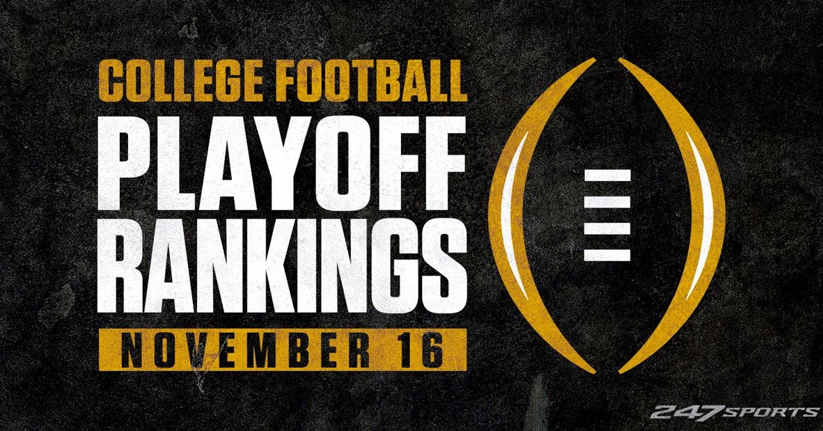 College Football Playoff Top 25 Rankings revealed for Week 12