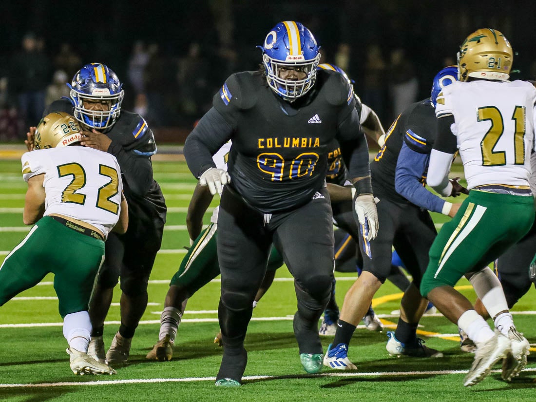 Photo Gallery | Defensive tackle Jaheim Oatis in 4A South State ...