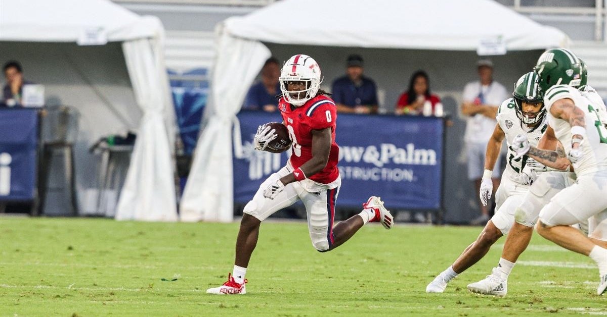 FAU transfer WR Tony Johnson trying to set up Virginia visit