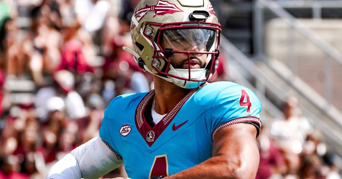 FSU unveils turquoise uniforms during spring game