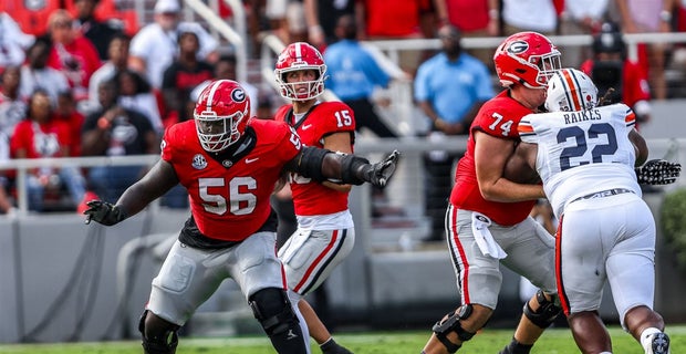 Georgia Bulldogs spring practice preview: Offensive line breaking in ...