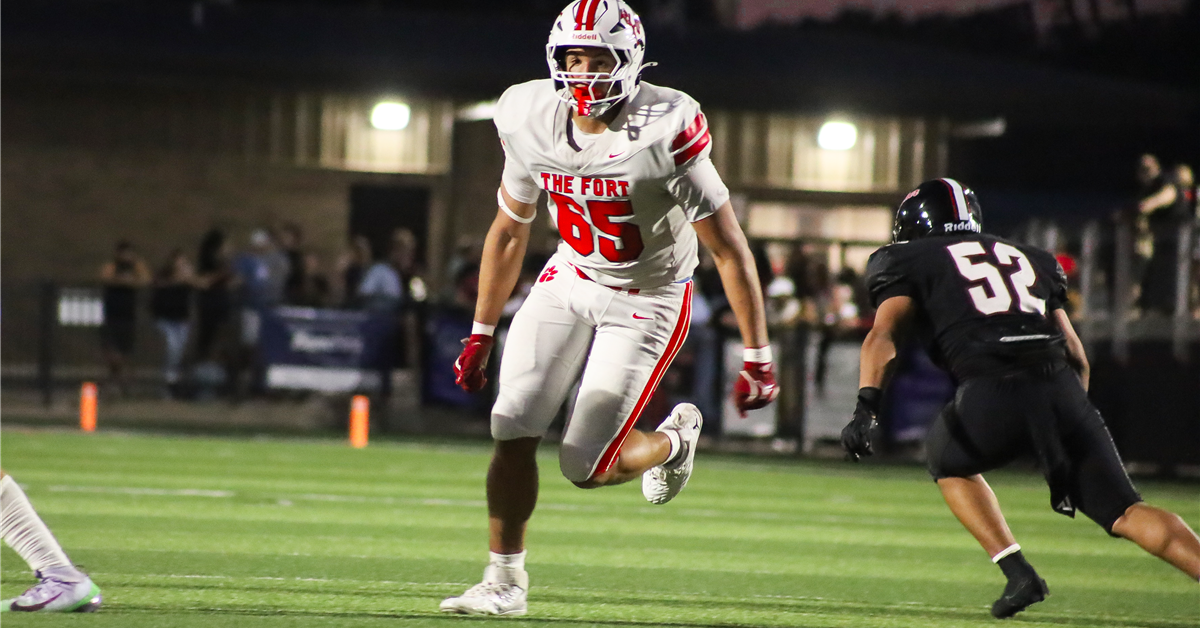 Every prospect elite 2027 offensive lineman Cooper Hackett said he ...