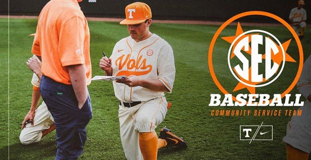Tennessee's Jackson named to SEC Baseball Community Service Team