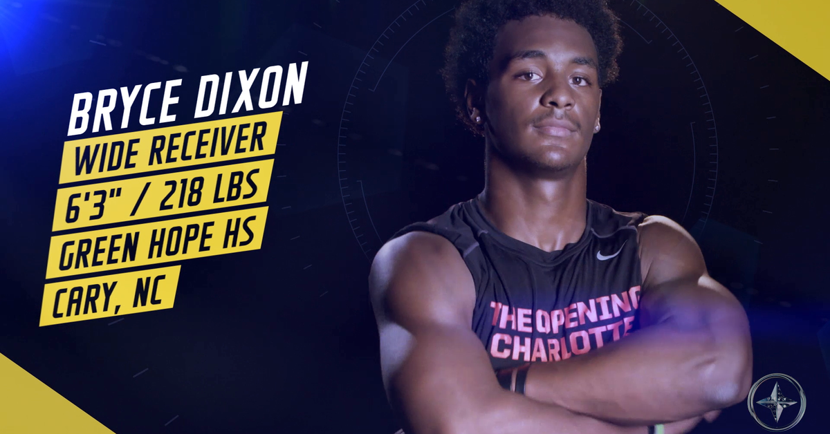 NC State commit Bryce Dixon makes plays