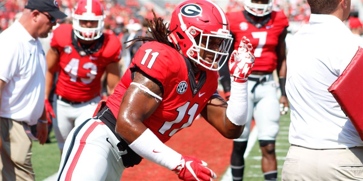 UGA OLB Keyon Brown legally changes last name