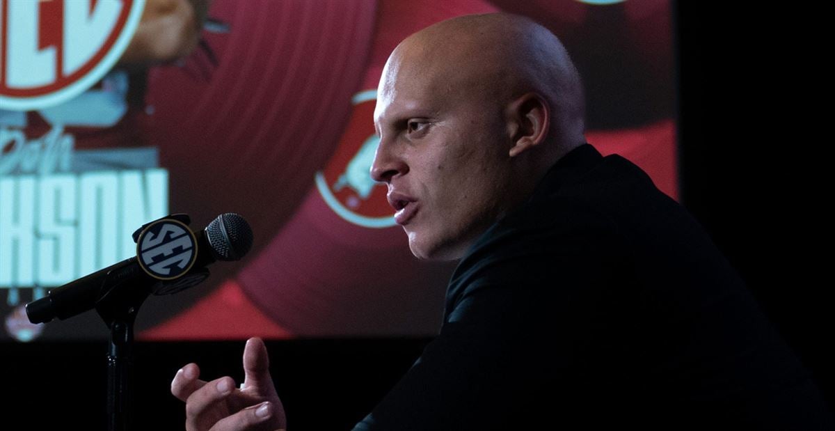 Landon Jackson thriving as vocal leader for Arkansas