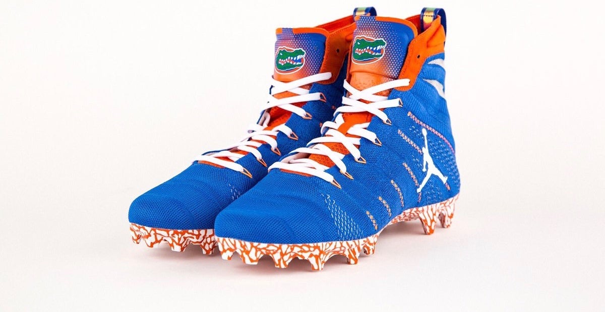 Gators show off new cleats for upcoming season
