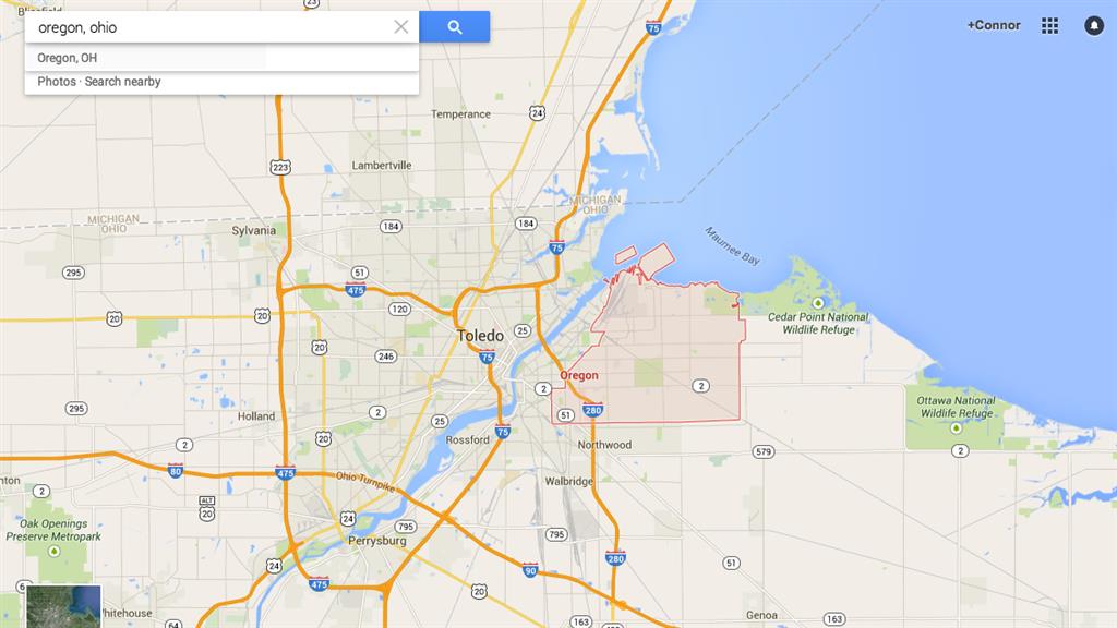 City of Oregon, Ohio will change its name for one day