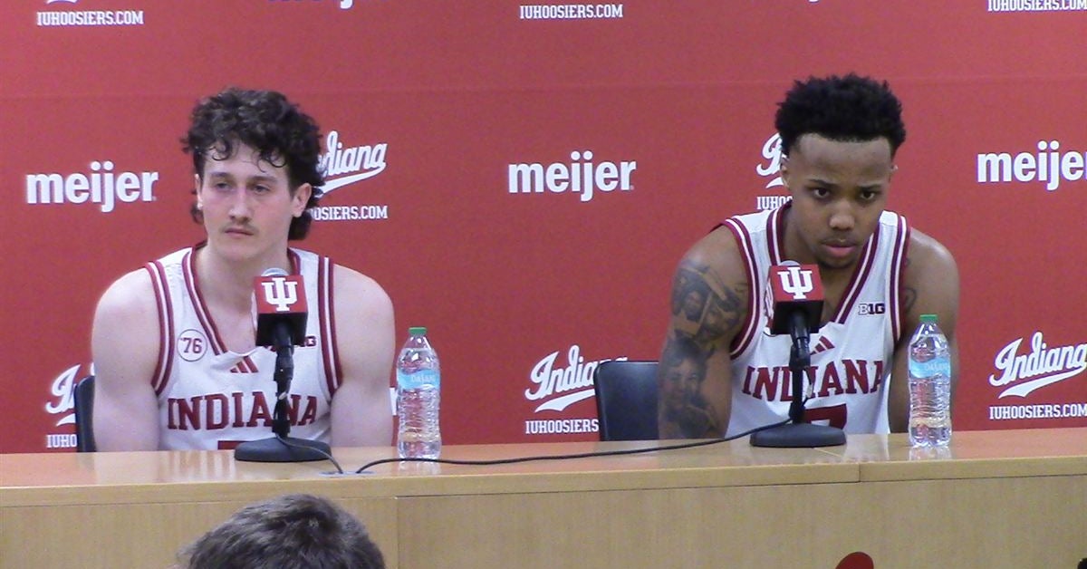 The Hoosiers React: Conor Enright, Nick Dorn discuss Indiana's 72-67 ...