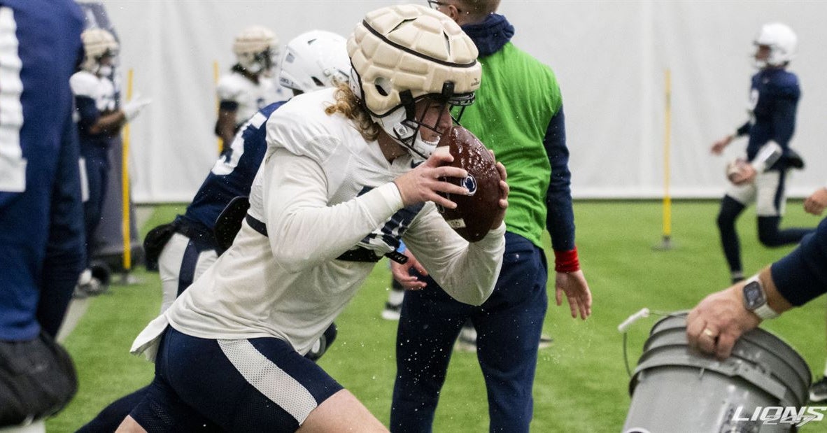 PHOTOS: Singleton, Allar, Warren and company in Penn State practice action