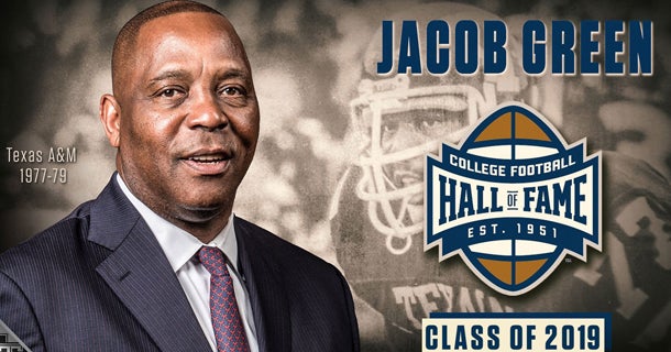 Jacob Green talks about his career at A&M, Hall of Fame honors