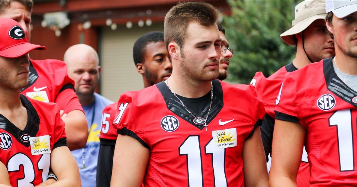 Jake Fromm named to 2019 Allstate AFCA Good Works Team