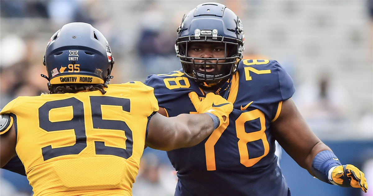 West Virginia offensive lineman Tairiq Stewart enters transfer portal