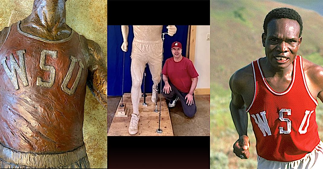 Bronze statue of WSU's incomparable Henry Rono to be unveiled in Pullman