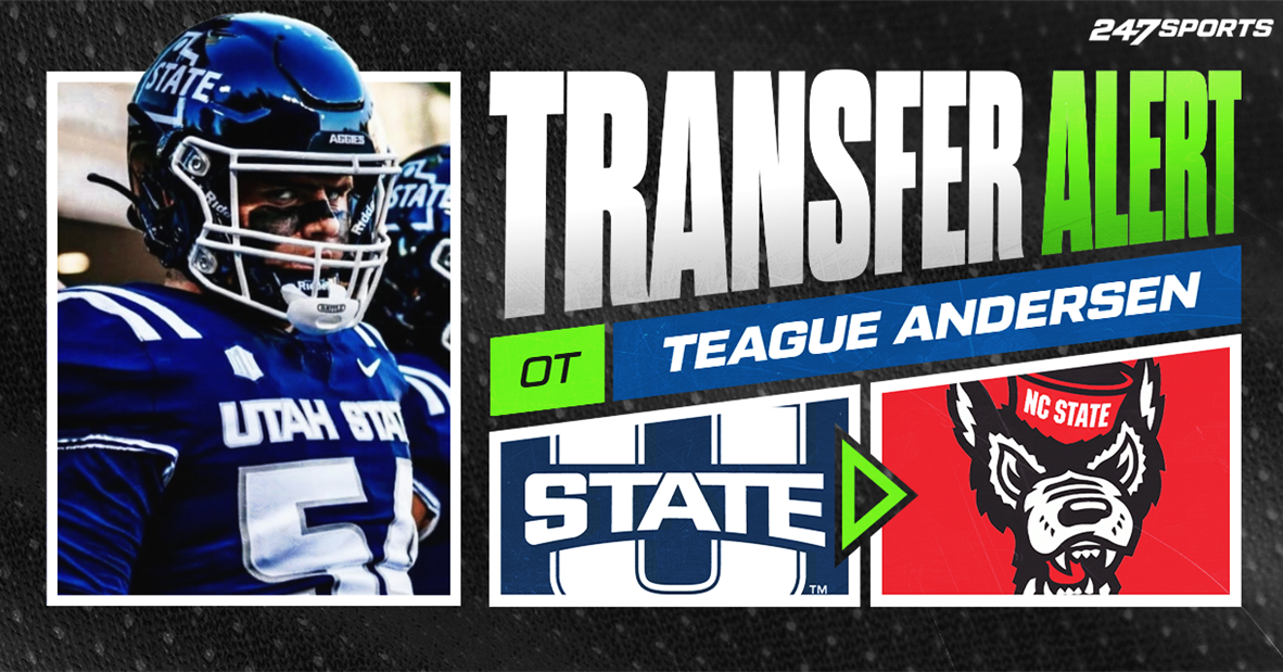 BREAKING: NC State lands Utah State transfer OT Teague Andersen