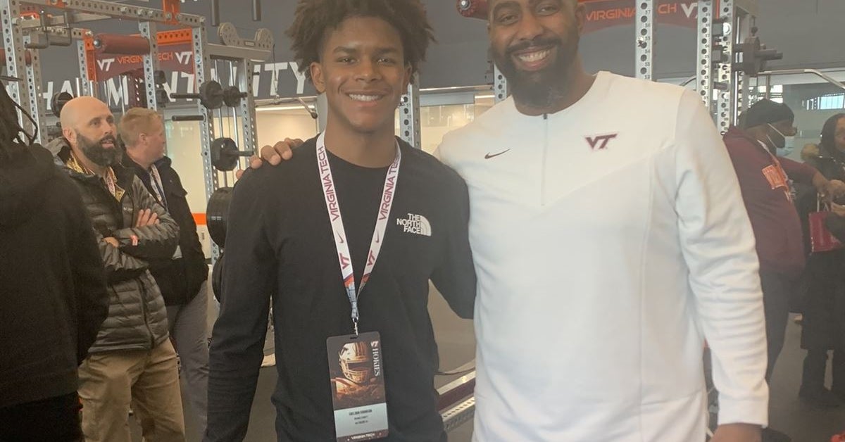 Woodberry Forest DB Sheldon Robinson impressed by Virginia Tech
