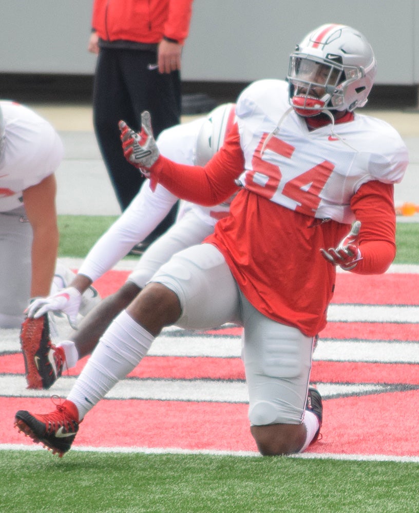 Sights and Sounds: Buckeyes practice inside Ohio Stadium