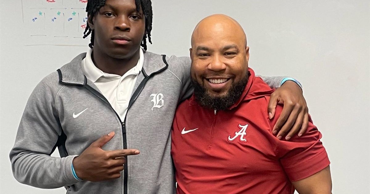 Fast-rising ‘25 RB sets Alabama OV fresh off visit with Robert Gillespie