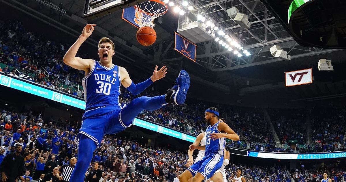 Kyle Filipowski showed out in ACC Tournament and is ready for the Big Dance