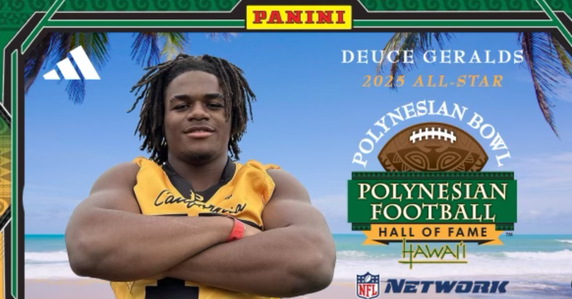 Top247 junior DL Deuce Geralds selected to play in 2025 Polynesian Bowl