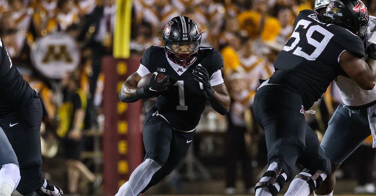 Minnesota Football RB Darius Taylor is focused on taking care of his ...