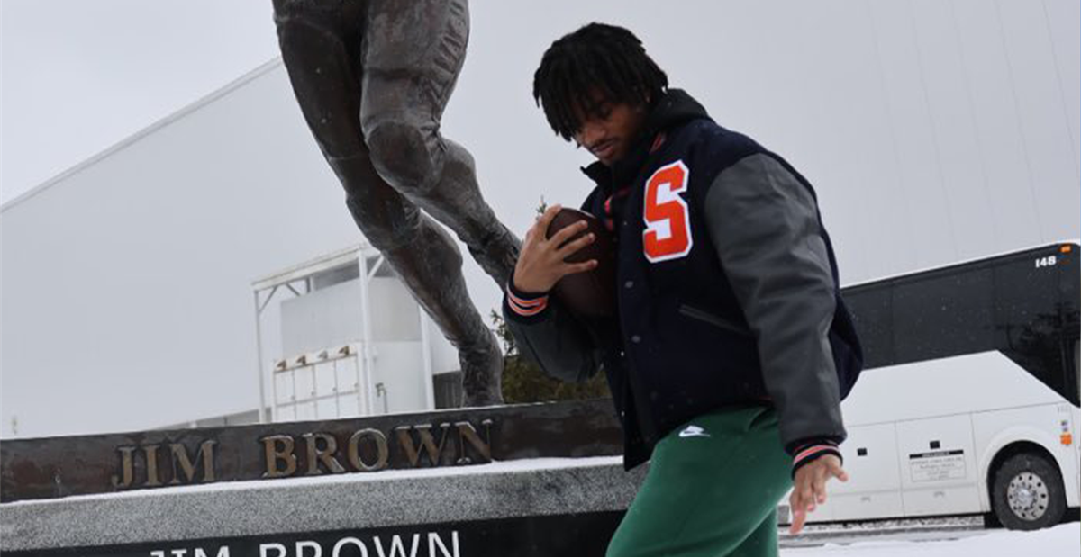 2025 ATH CJ Robinson recaps Syracuse visit
