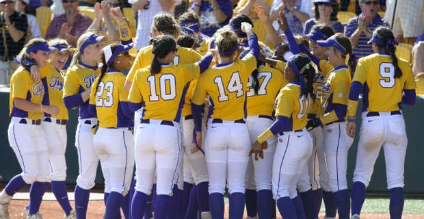 LSU softball makes history
