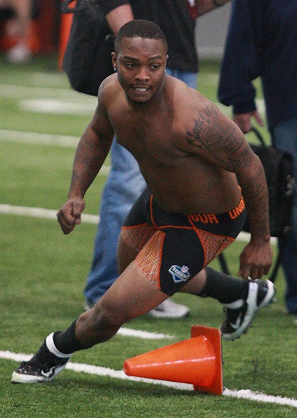 Video: Scenes from Pro Day