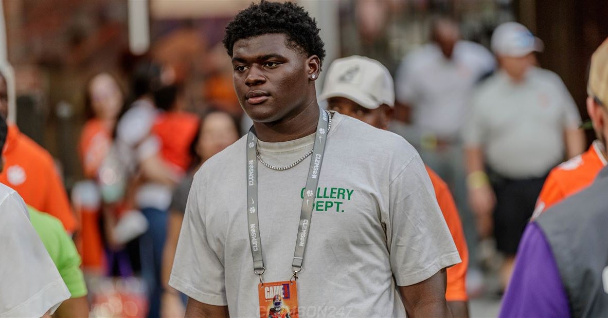 Four-star DL Bryce Perry-Wright returns to Clemson, has other ...