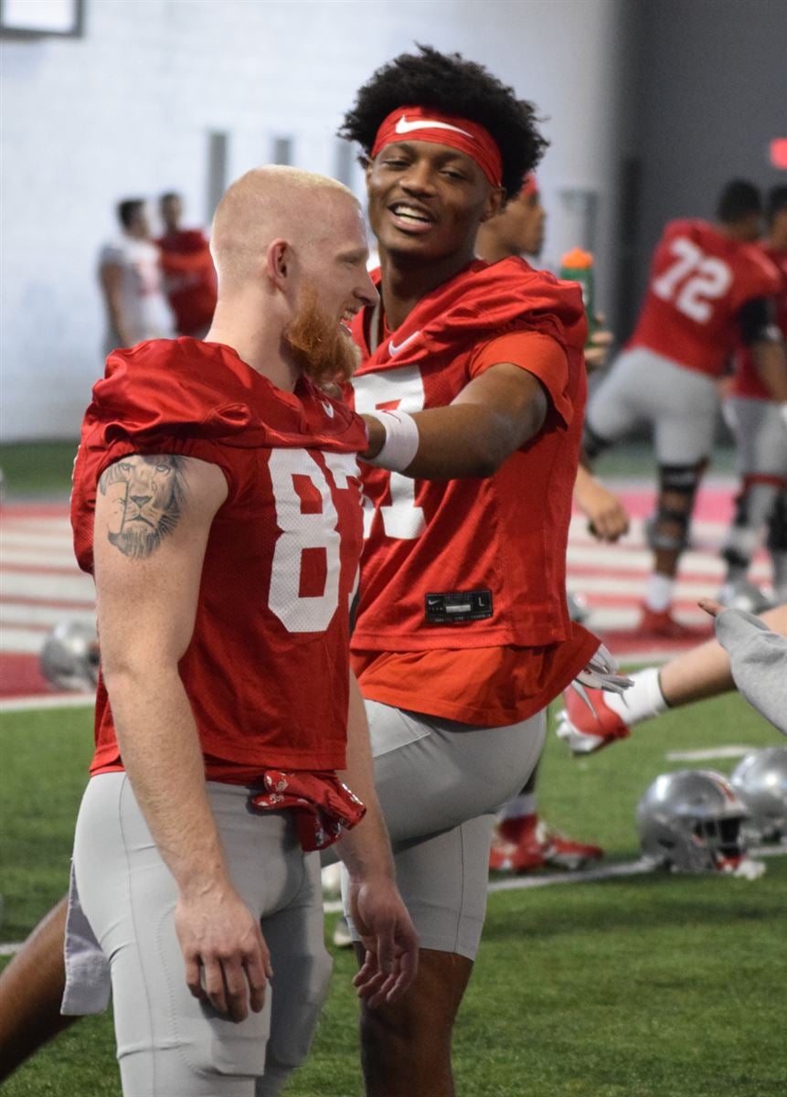 Sights and Sounds: Freshmen, transfers take field for first time at ...