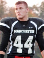 Logan Harvey, Manchester, Inside Linebacker