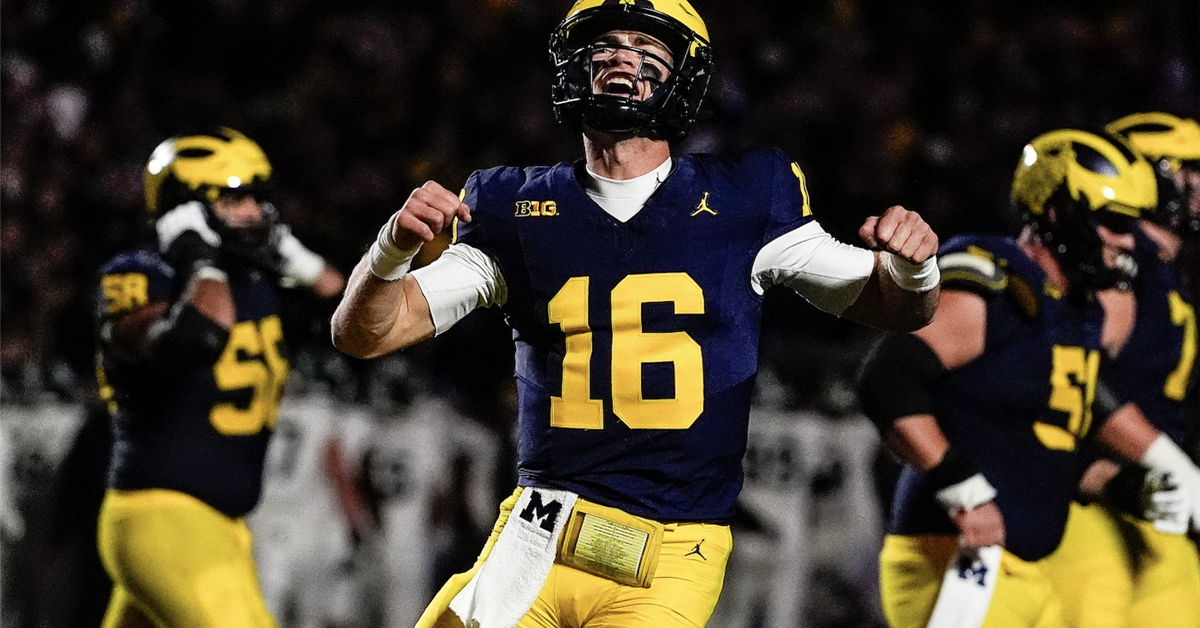 Donovan Edwards demands respect for Davis Warren after Michigan QB ...