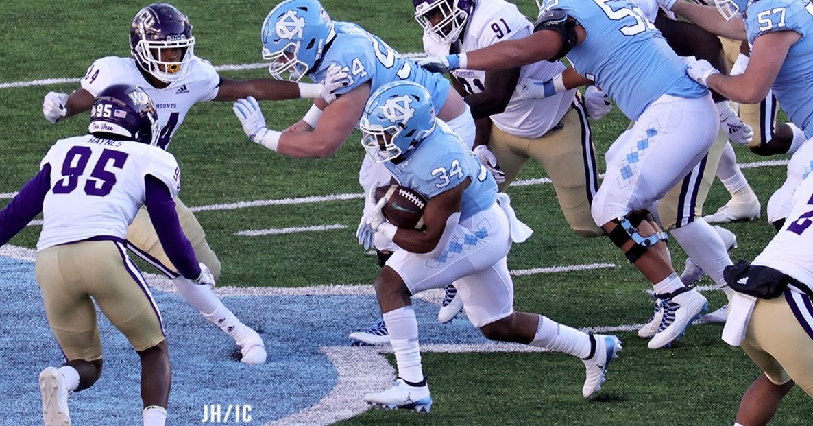 UNC Snap Counts vs. Western Carolina