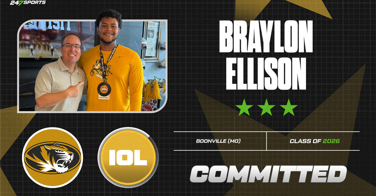 Mizzou lands commitment from in-state OL Braylon Ellison