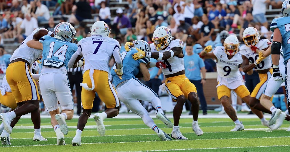 Julius Wood setting the tone for ECU’s defense