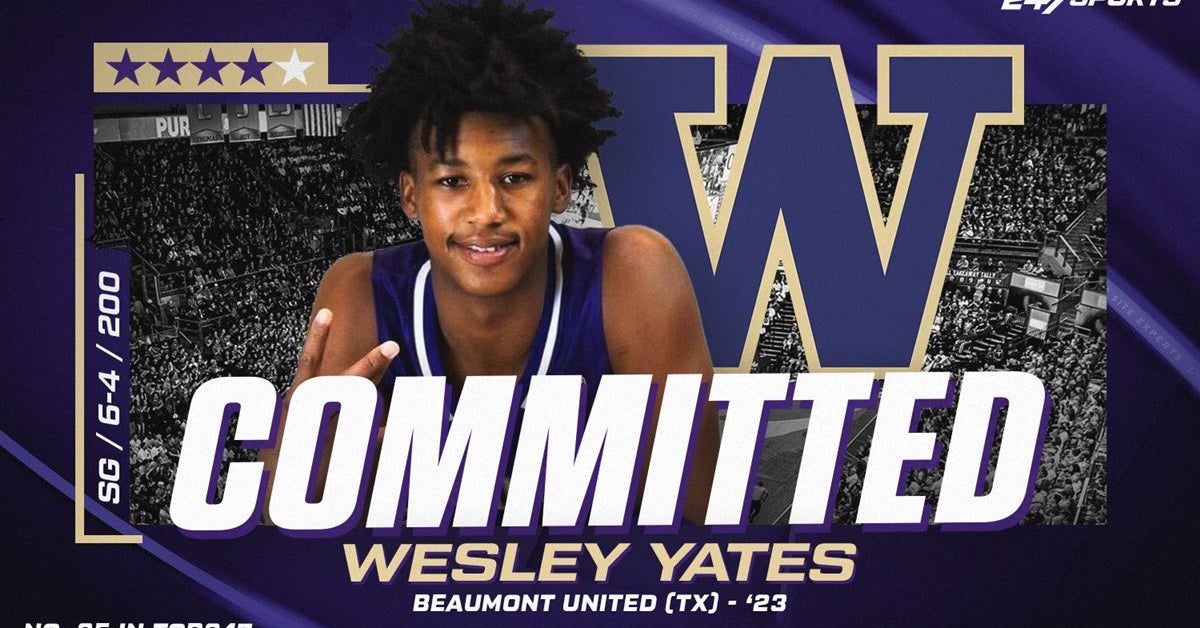 Four-star guard Wesley Yates chooses Washington