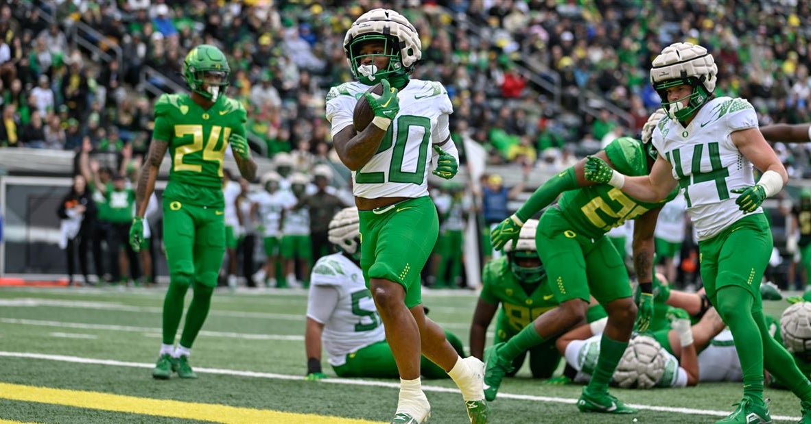 Ranking Oregon's position groups following spring practice