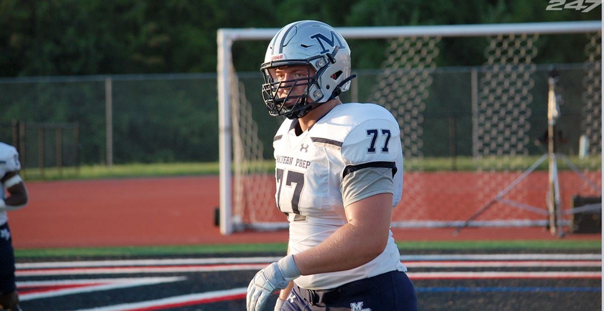 Game clips and scouting report on Notre Dame Top247 OL commit Peter Jones