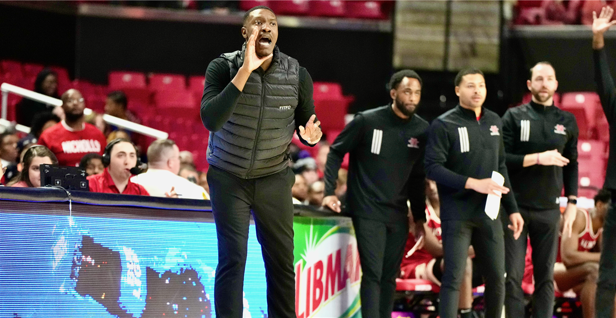 Nicholls State's Tevon Saddler is charting new waters as the youngest ...