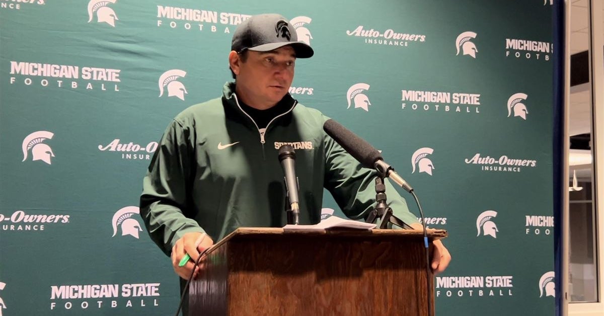 Everything Jonathan Smith said after Michigan State loss to Illinois