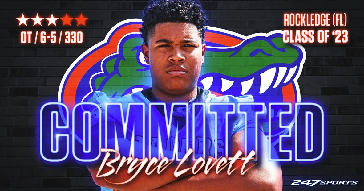 Gators land commitment from 2023 OL Bryce Lovett