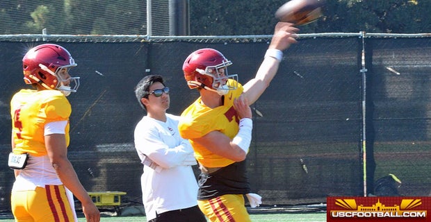 Husan Longstreet, Sam Huard continuing to compete in USC football's ...
