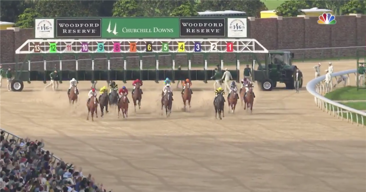 Watch: Kentucky Derby runs virtual race with Triple Crown horses