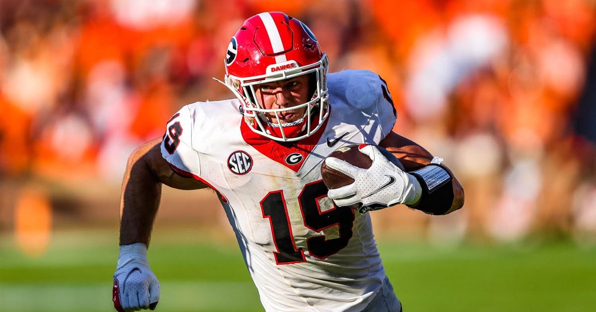2024 NFL Draft: Georgia tight end Brock Bowers chosen in 1st round by ...