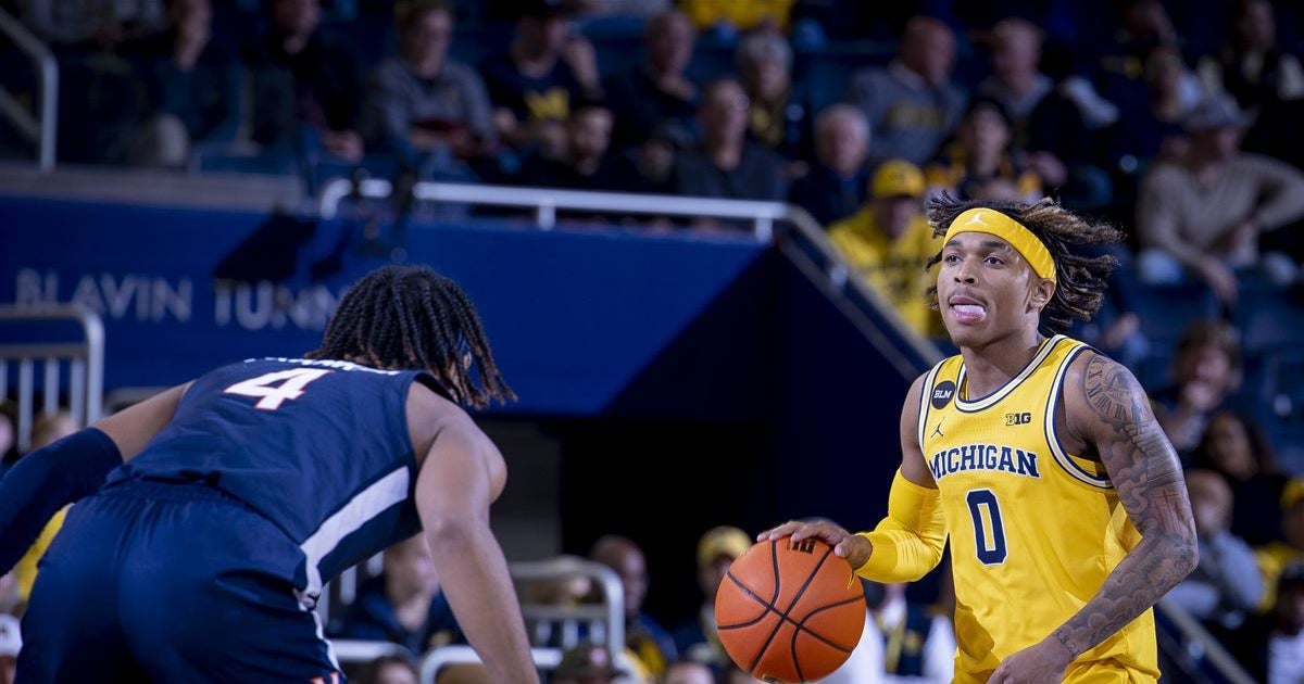 In first start, PG Dug McDaniel leads Michigan basketball to 90-75 ...