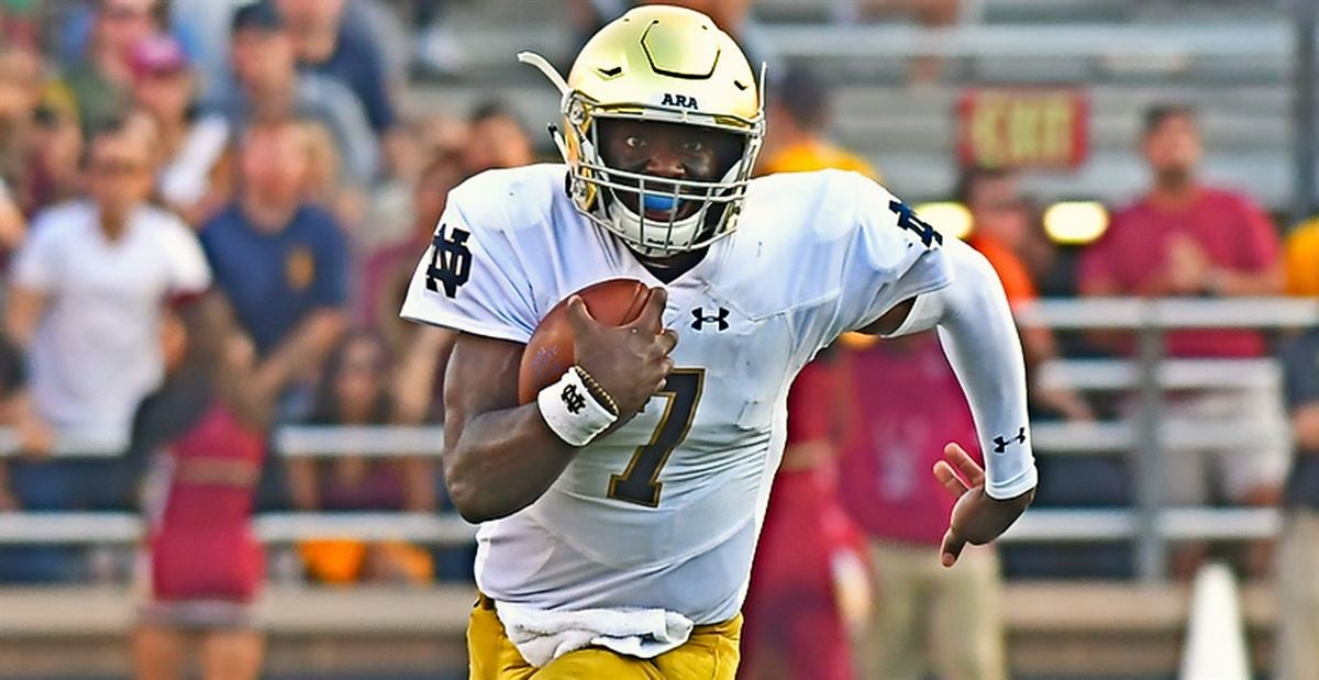 Watch: Brandon Wimbush Back At Practice